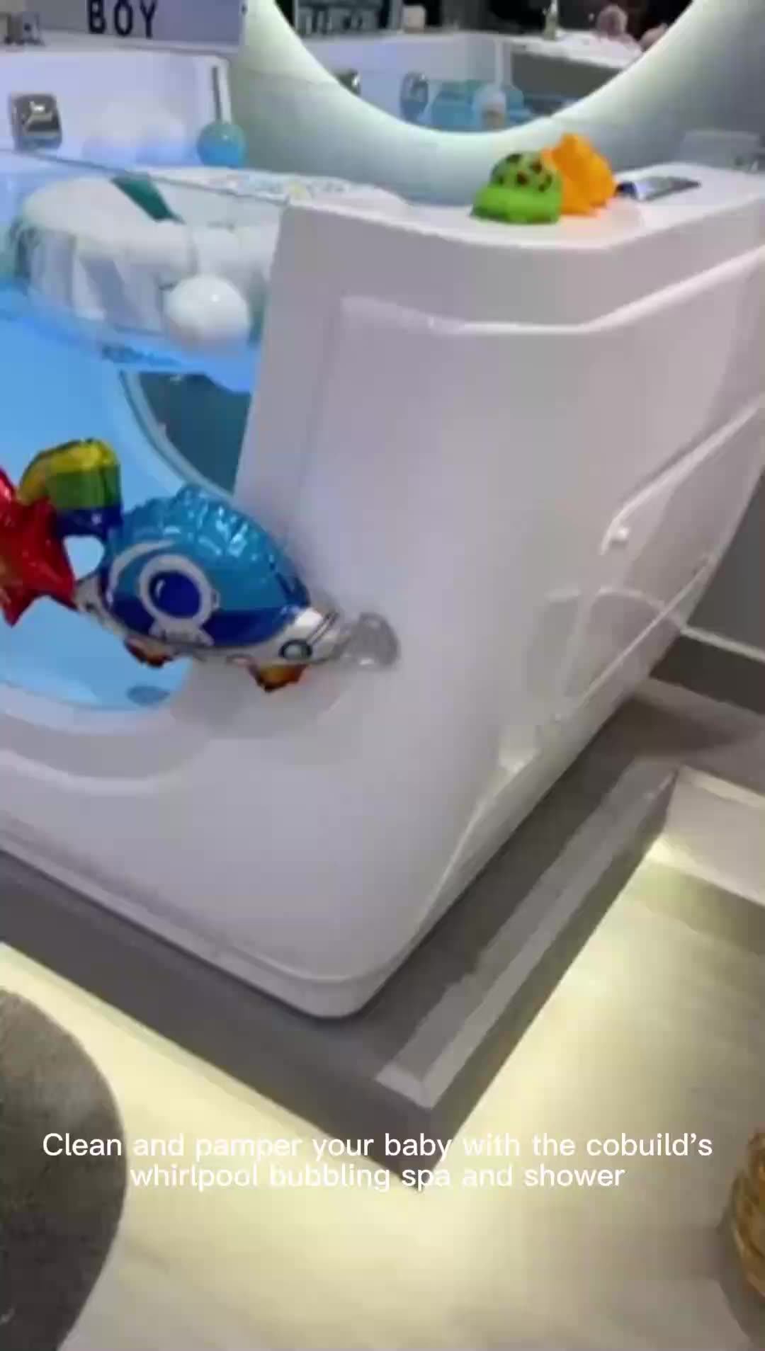 Indoor Babi Spa Tub Bath Ozone Thermostatic Baby Floating Bubble Spa ...