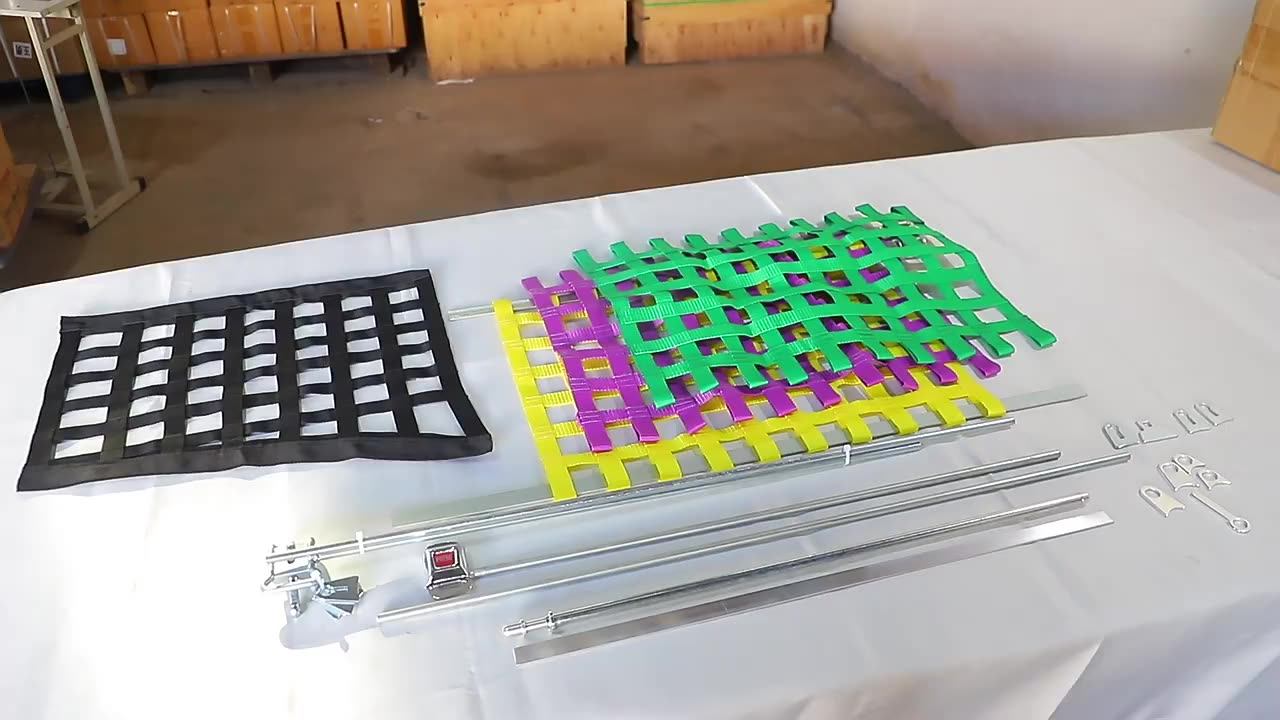 Universal Multi-functional Black Race Car Safety Window Net Nylon ...