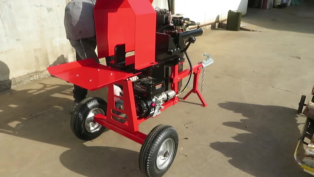7hp Horizontal Log Splitter Fendeuse Bois With Gasoline Engine ...