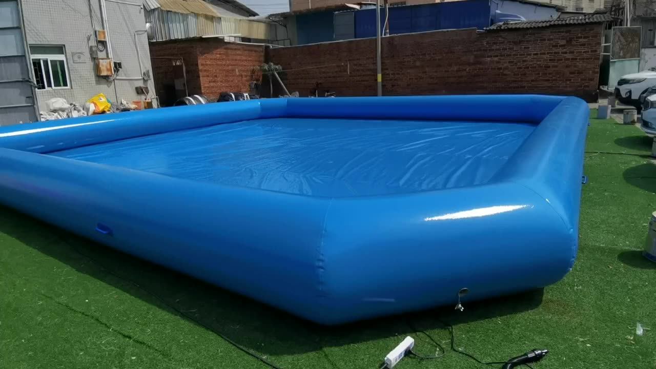 Large Inflatable Water Pool For Kids Children Plastic Rowing Boat Water ...