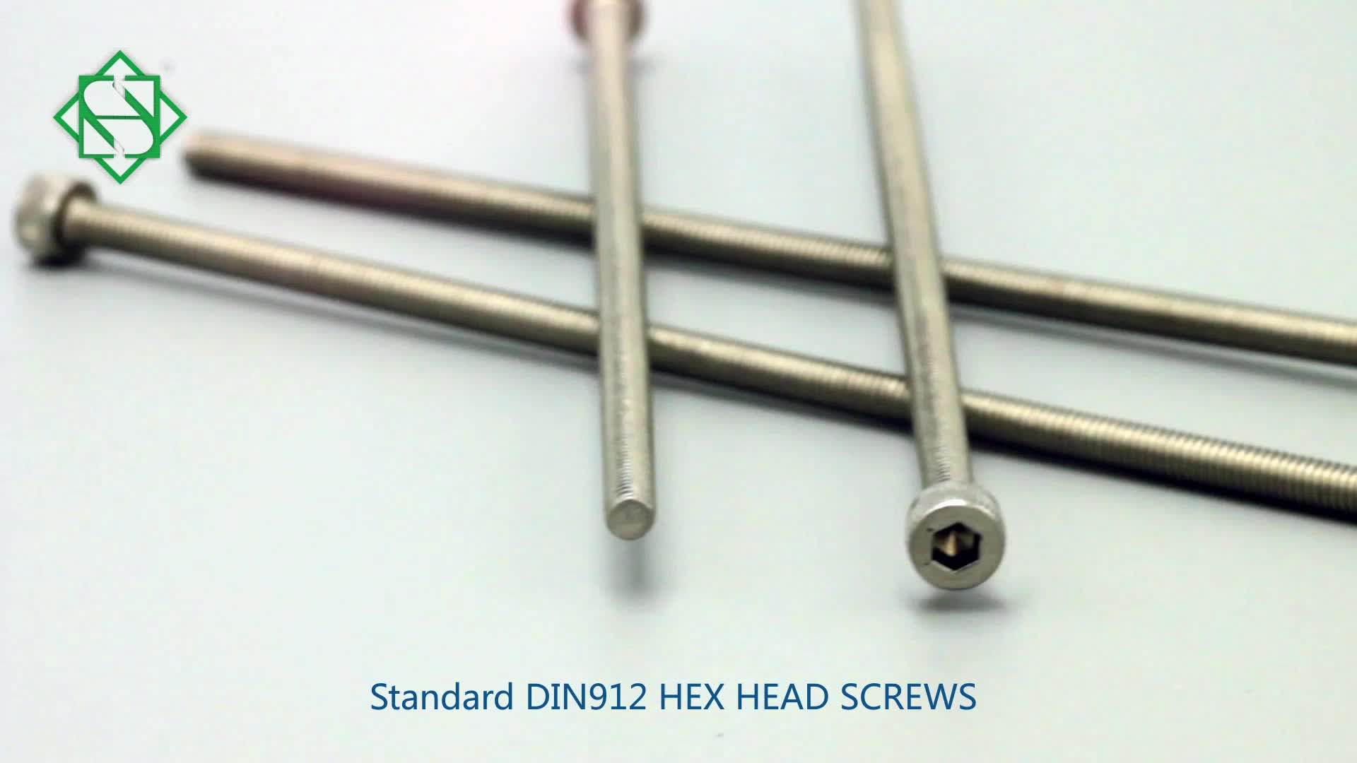 Hex Head Extra Long Screw In Stainless Steel - Buy Long Screw Product ...