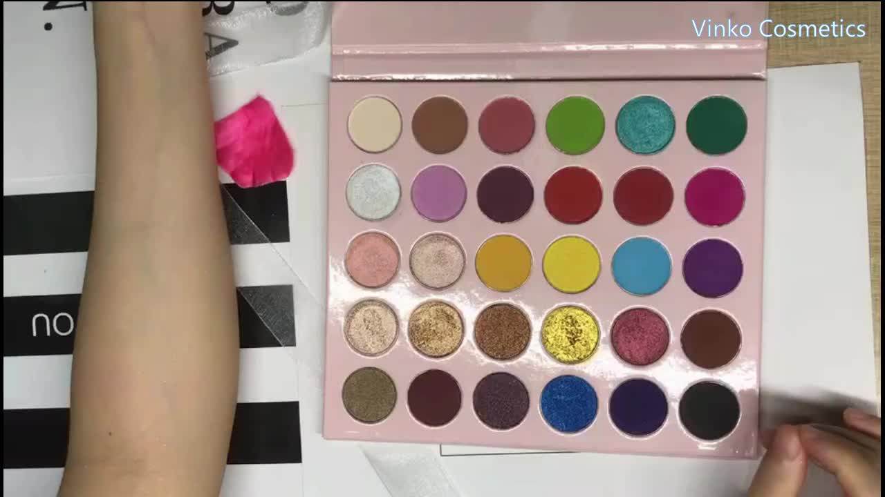 Unbranded Cosmetics Eyeshadow Palette No Logo Shimmer Matte Eyeshadow ...