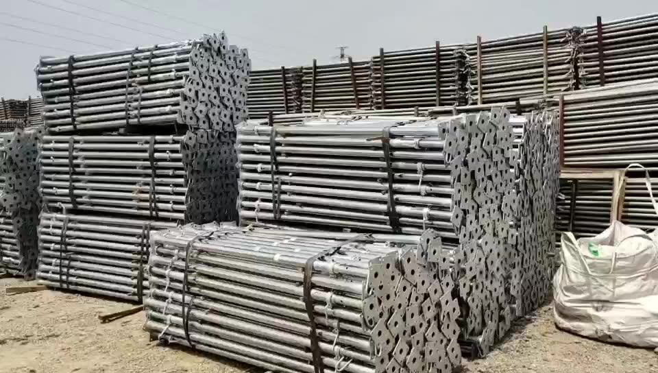 Galvanized Steel Props Formwork Adjustable Telescopic Jacks Steel Acrow ...