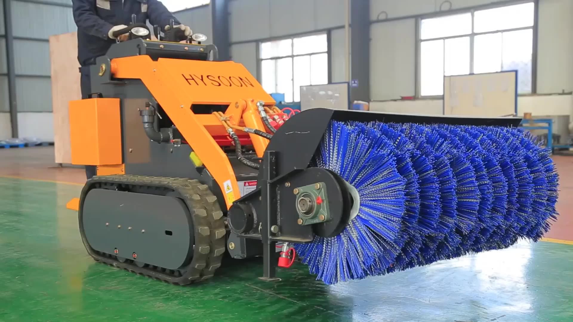 Hysoon Walk Behind Mini Excavator For Sale - Buy Walk Behind Mini ...