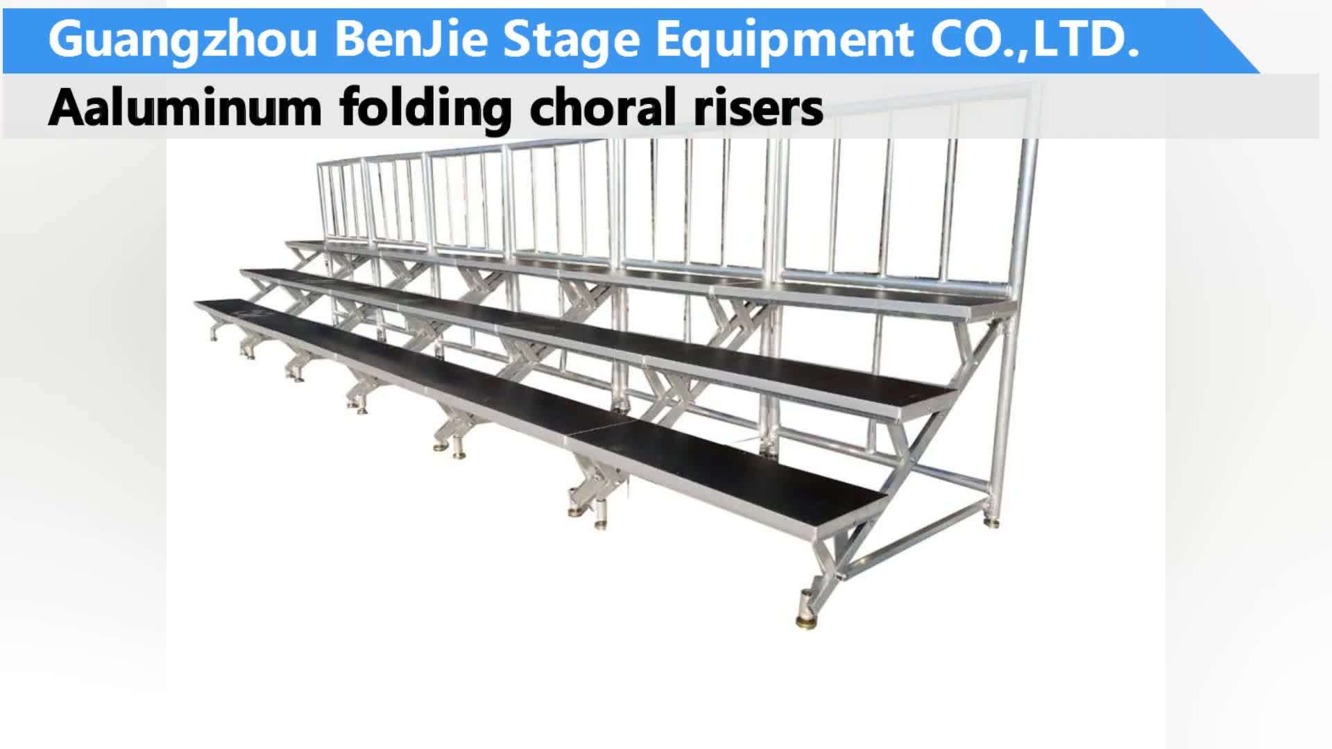 Guangzhou Supplier Choir Stage Platform Aluminum Folding Stage Used ...