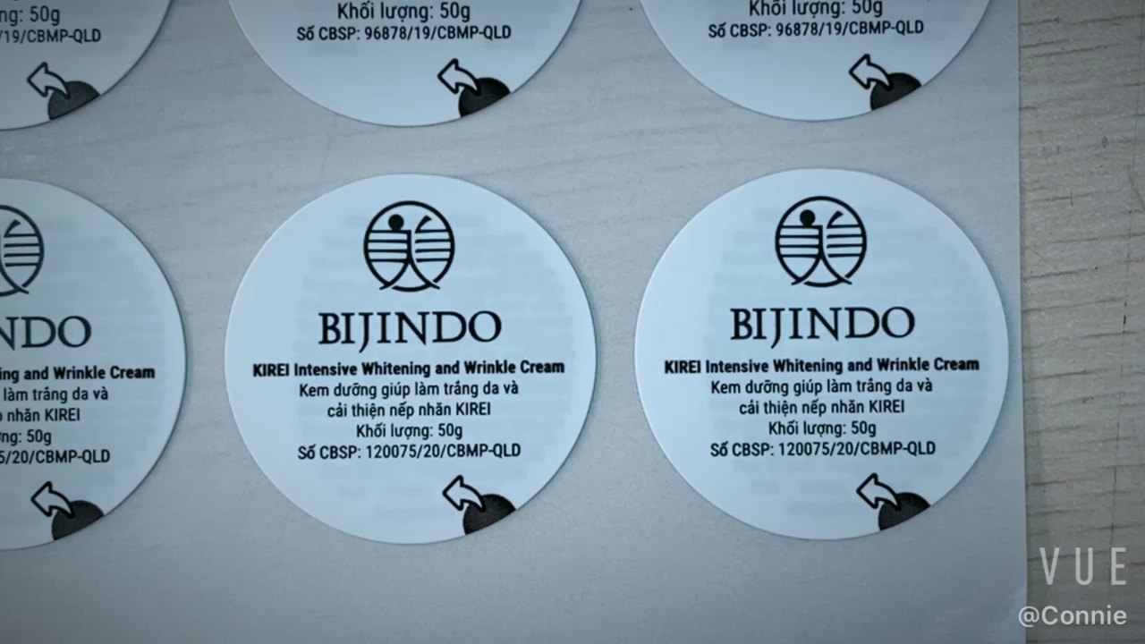 Custom Round Booklet Style Layered Sticker Label Double Layer Sticker ...