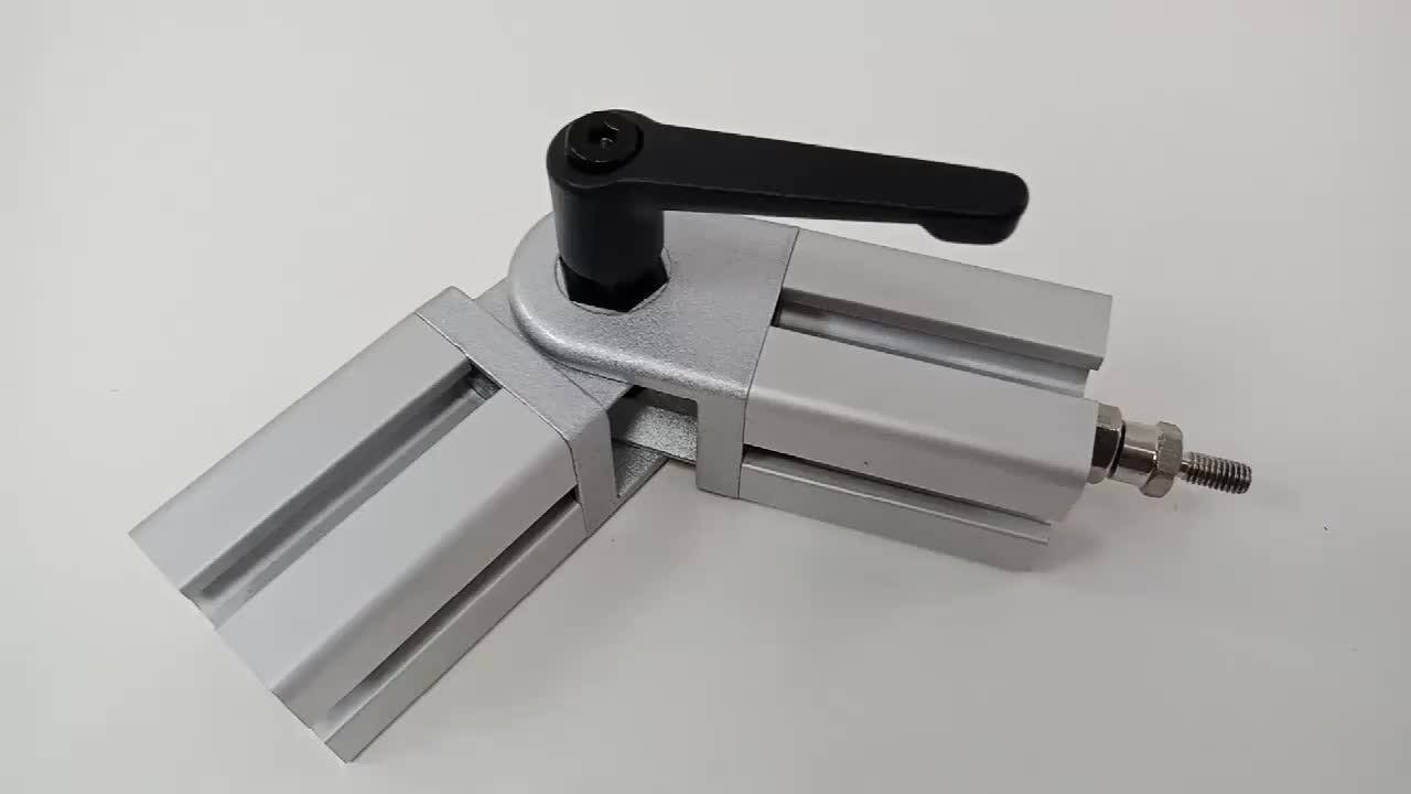 Steel Aluminum 40*40 Locking Lever Pivot Joint Hardware - Buy Pivot ...