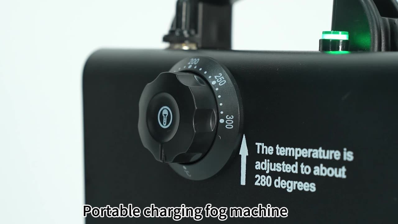 400w Mini Rechargeable Fog Machine With Remote Control Smog Machine For ...
