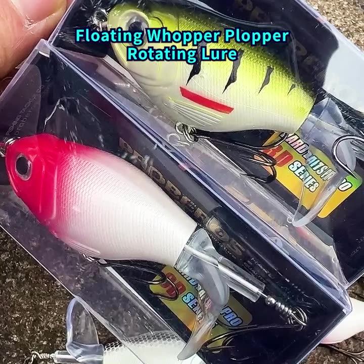 Topwater Fishing Lure Whopper Popper 11.5g 16g Artificial Hard Bait ...