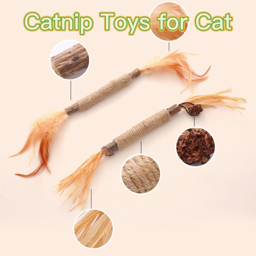 Pet Natural Silvervine Matatabi Cat Chew Sticks Blend Sticks Lafite ...