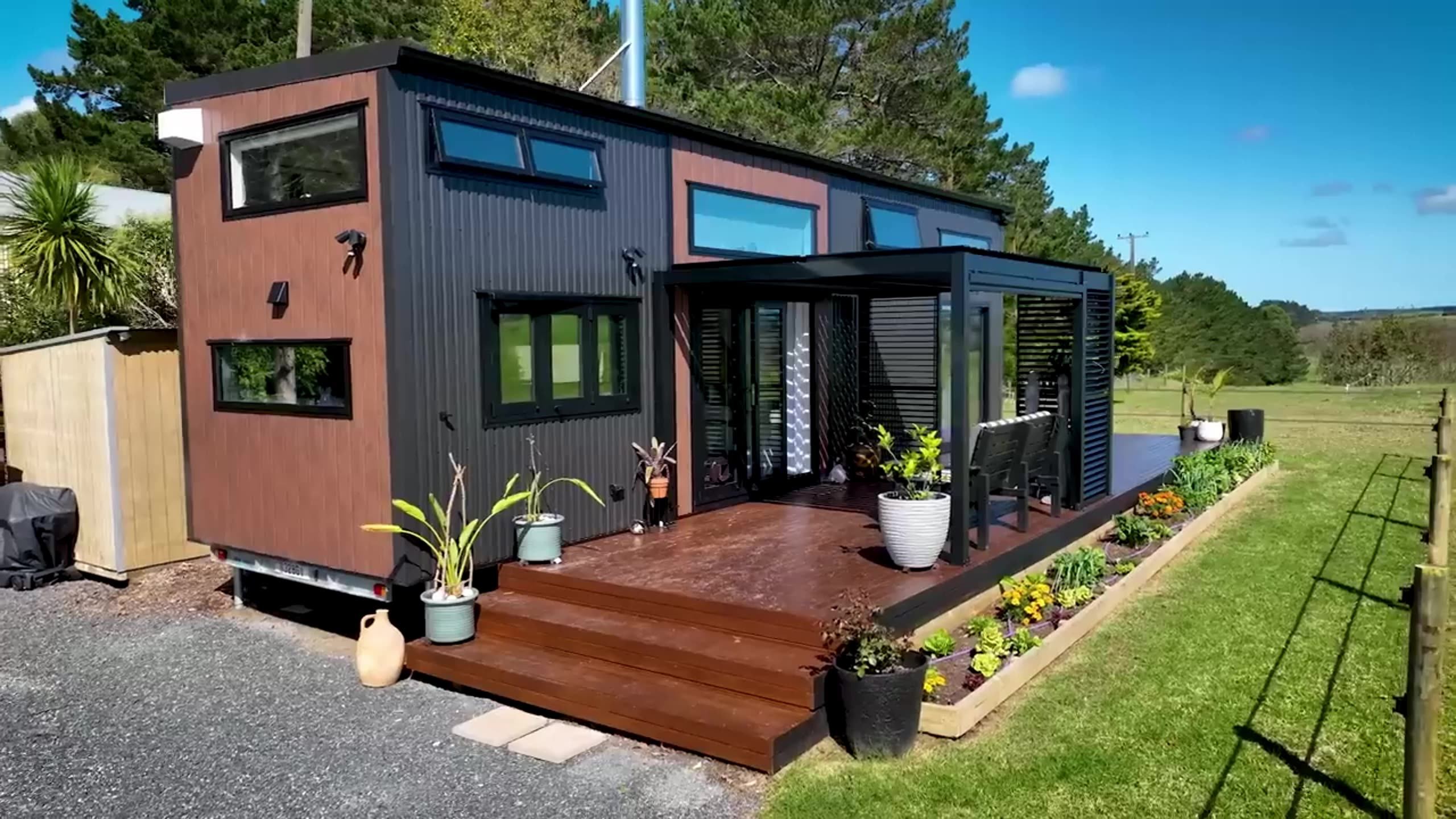 Australian Standard Tiny House On Wheels Lgs Structure House Movable ...