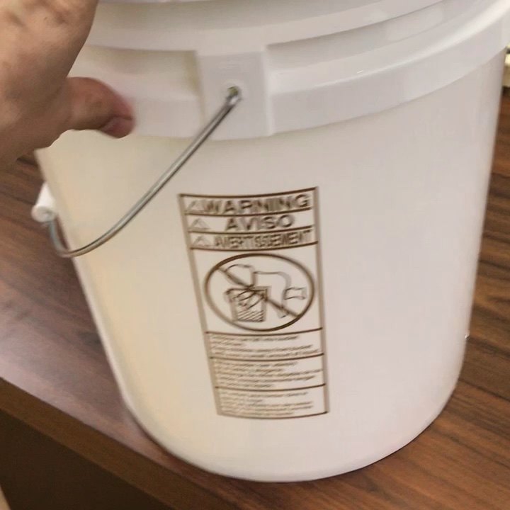 For Sale Translucent Pail Car Wash 5 Gallon Bucket Plastic From China ...