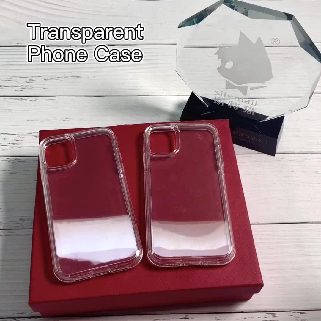 Transparent Smart Custom High Clear Back Cover Mobile Cell Phones Case ...