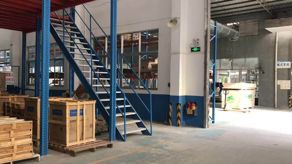 Warehouse Storage Industrial Heavy Duty Steel Platform Mezzanine Floor ...