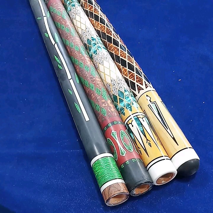 Xmlivet Korea Style Carving Decal 12mm Pool Carom Cues Radial Pin/uni ...