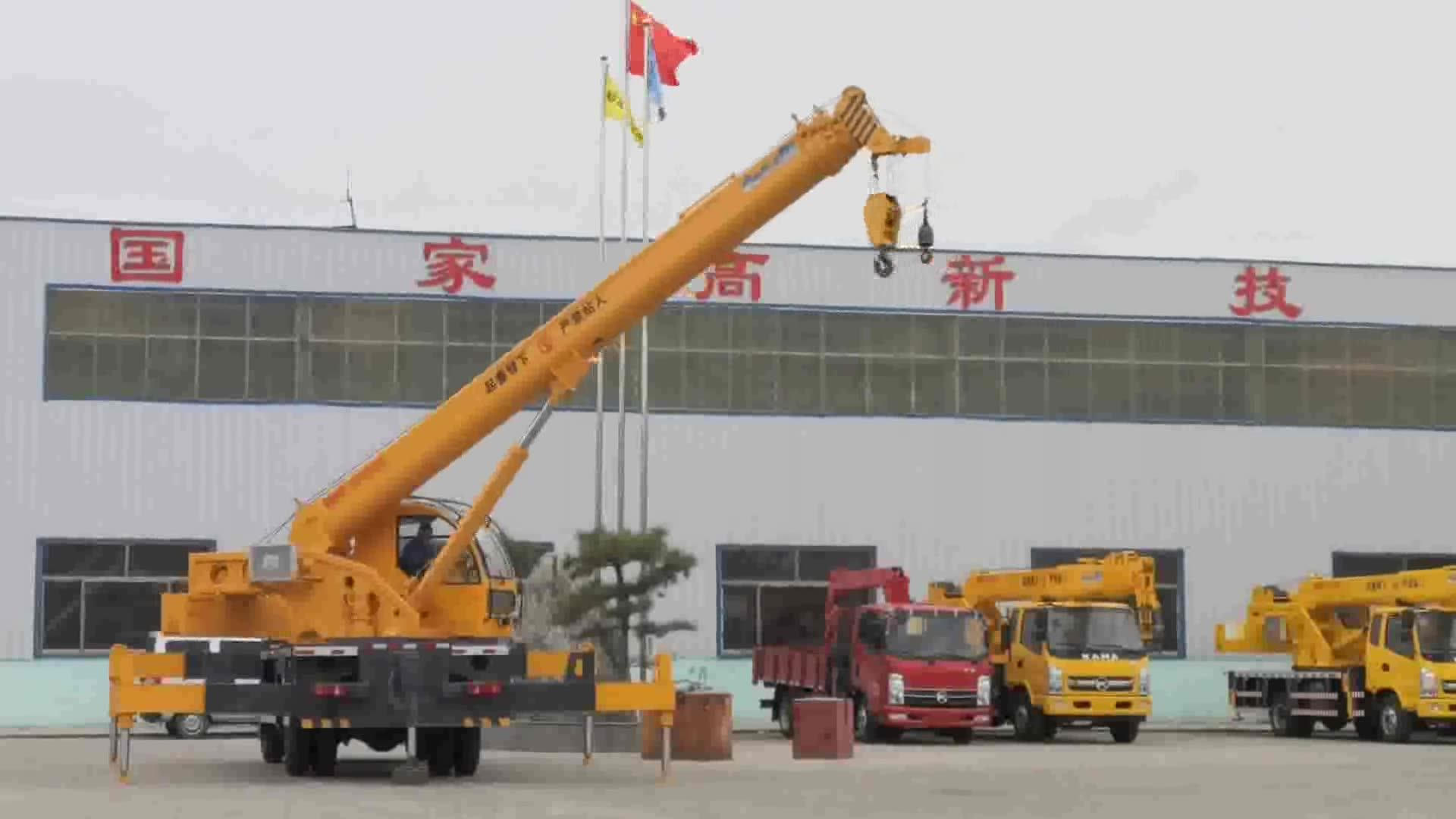 5ton 10 Tonnen Teleskop Kato Mitsubishi Ausleger Arm Kran Lkw Montiert ...