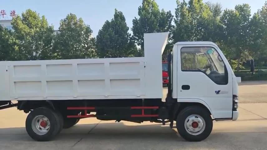 Isuzu Nkr 4t Diesel Dump Truck Chassis Euro 3 Emission Standard Hot On ...