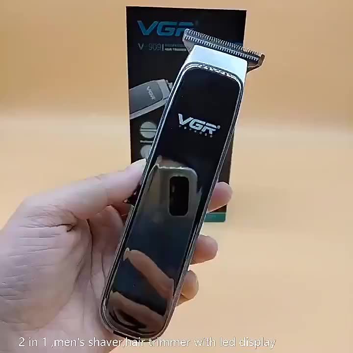 Vgr V909 Latest Model Men Barber Salon Clipper Usb Rechargeable ...