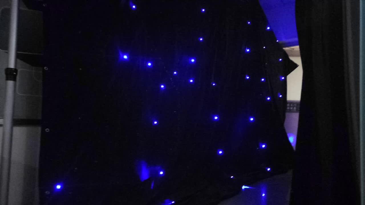 Led Star Curtain/ Led Starlight Cloth/led White Backdrops Curtain - Buy ...