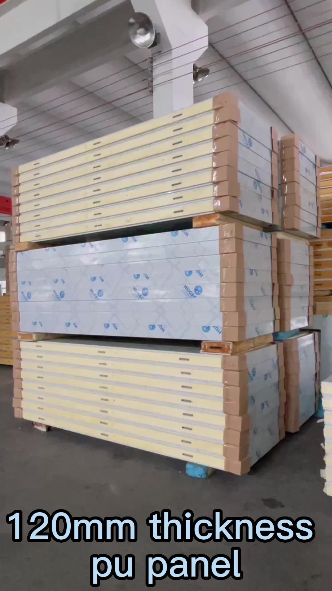 Walk In Cooler Pu Insulation Wall Floor Sandwich Panels For Cold ...