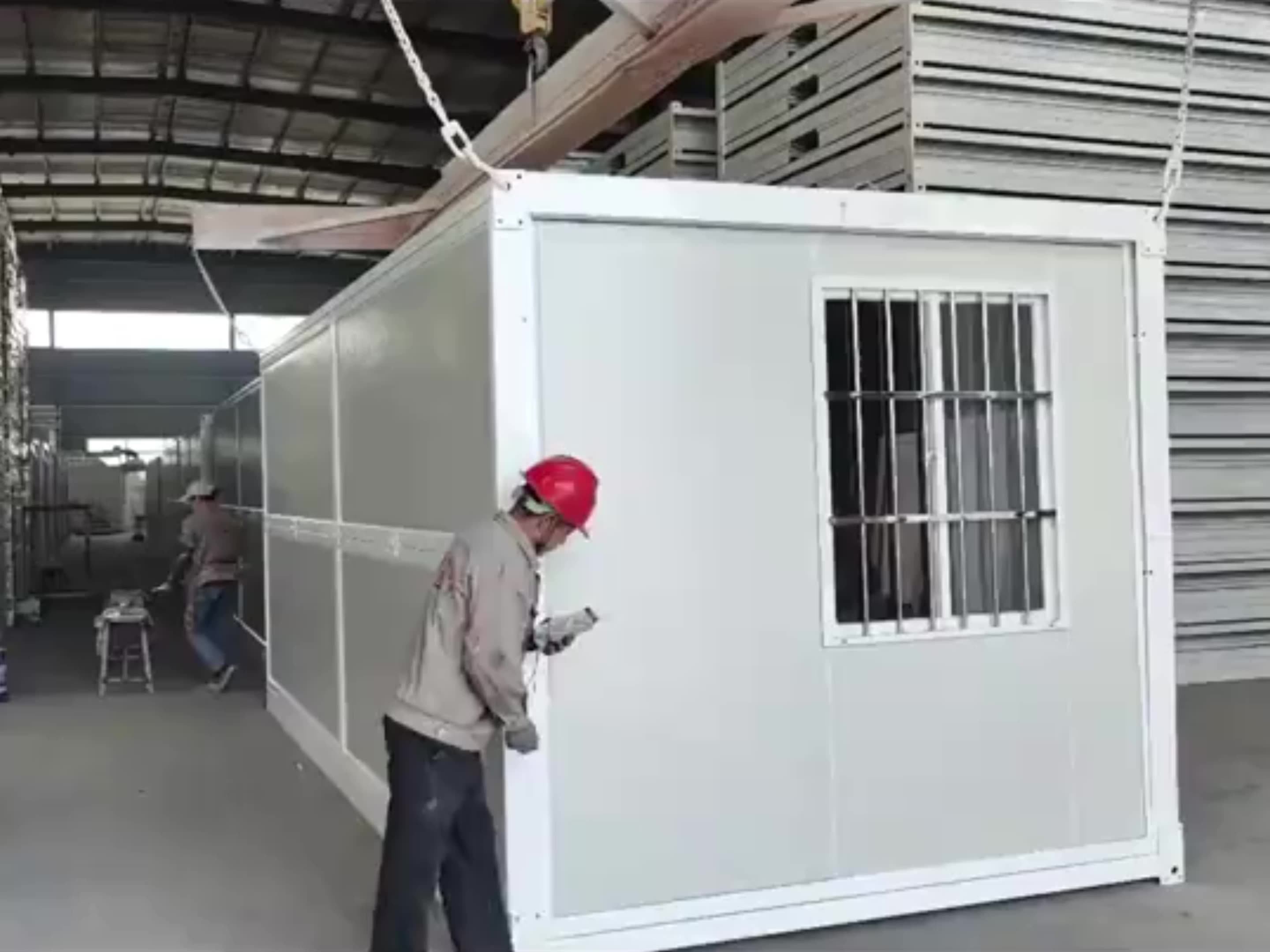 20ft Factory Prefab Casa Modular Container Tiny Homes Foldable Office ...