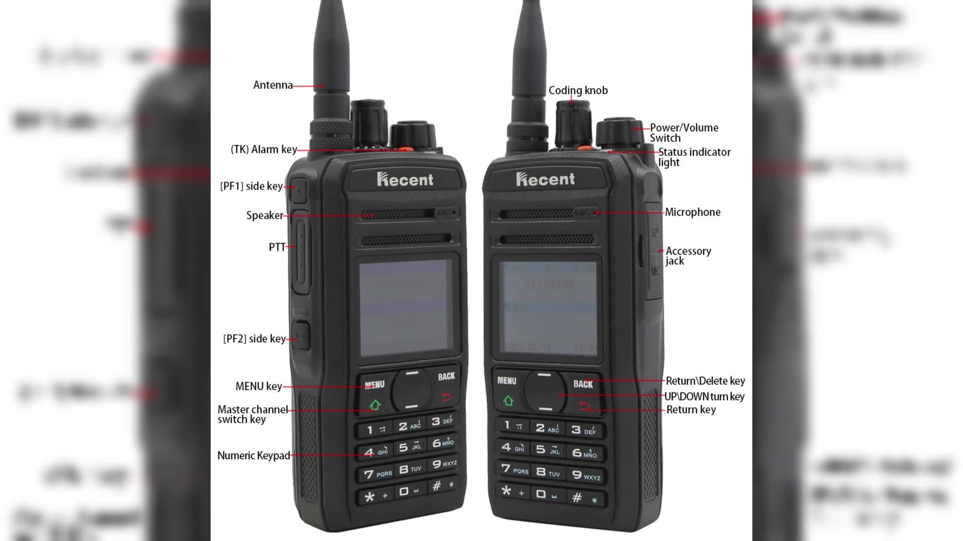Recent Rs-569d Portable Dmr Uhf/vhf 136-174mhz &400-470mhz Dual Band ...