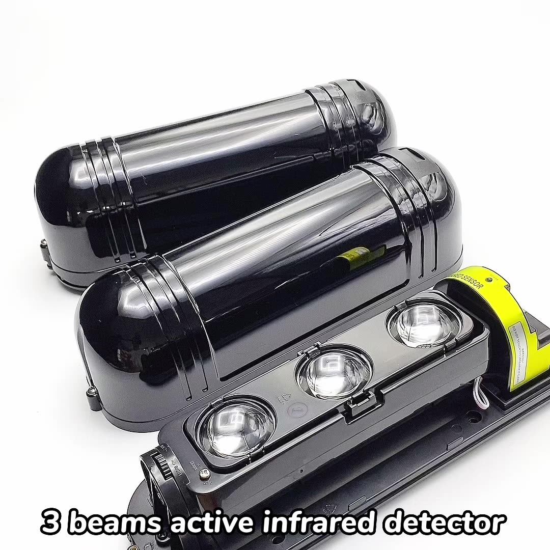 Fence Perimeter Alarm 100m Detecting Distance 3 Beam Infrared Beam ...