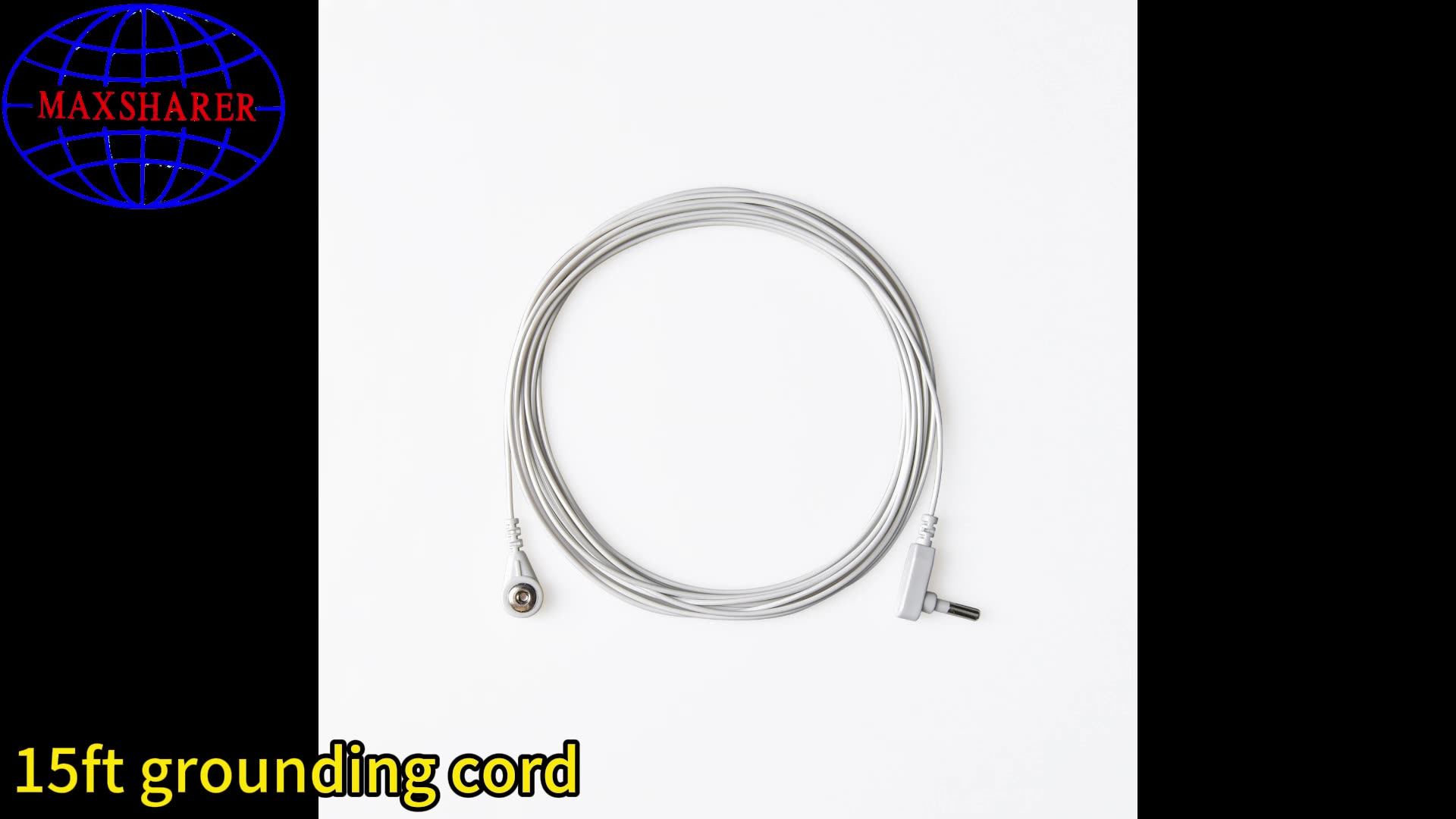 4.5m 15ft Earthing Grounding Cable Earthing Grounding Cord White Pu ...