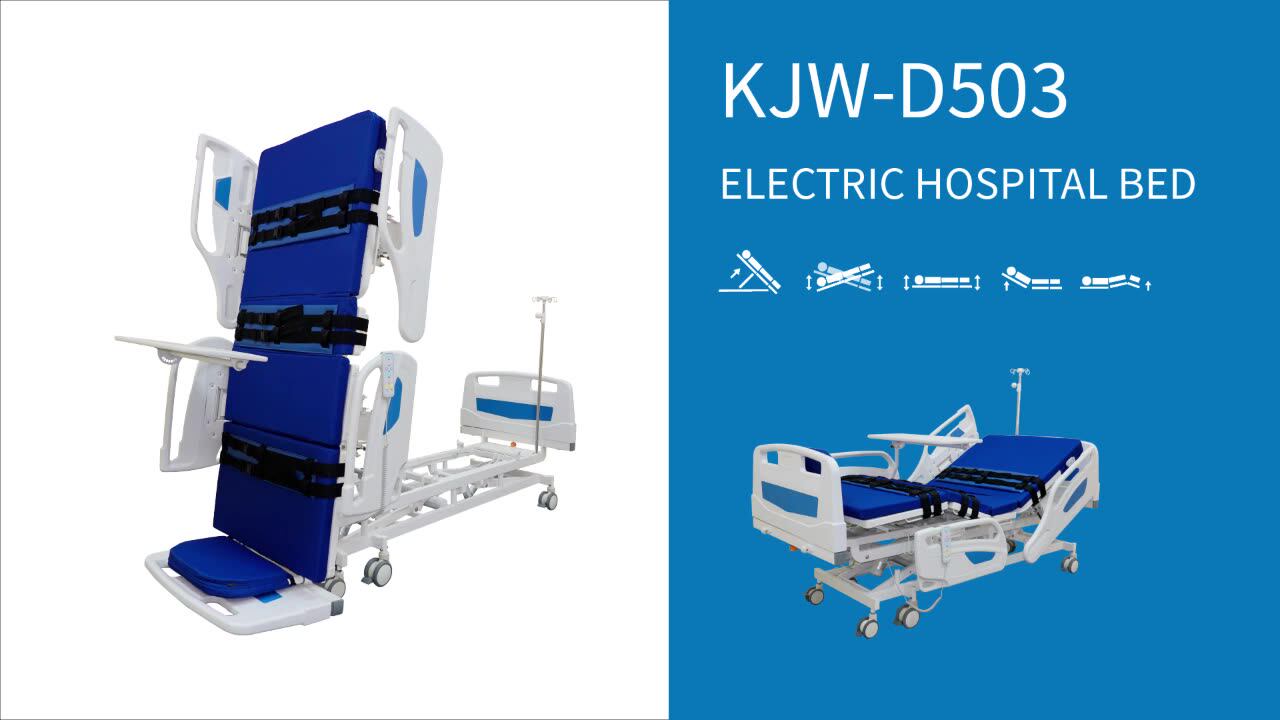 Facilitating Active Independence Vertic Al Position Medical Bed With ...