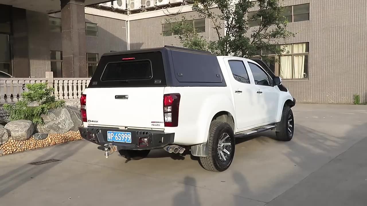 Truck Canopy For 2023 Ford Ranger Truck Topper Waterproof Anti Theft ...