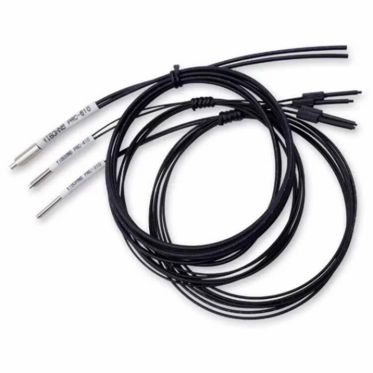Coaxial Multi-core Reflective Fiber Optic Sensor Stainless Steel Metal ...