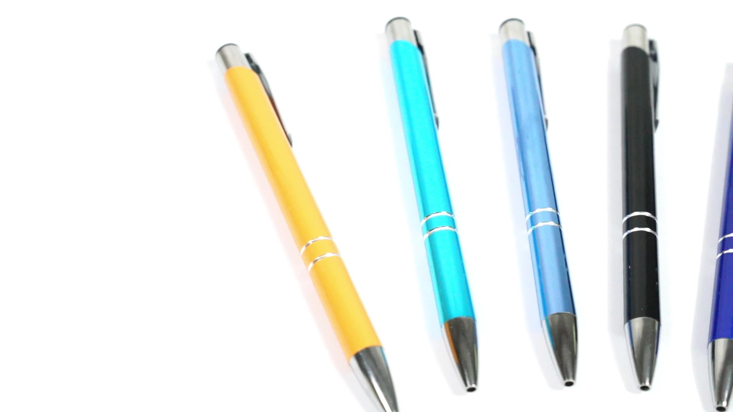 High Quality Customize Office Plastic Ballpoint Pen With Stylus Tip 2 ...