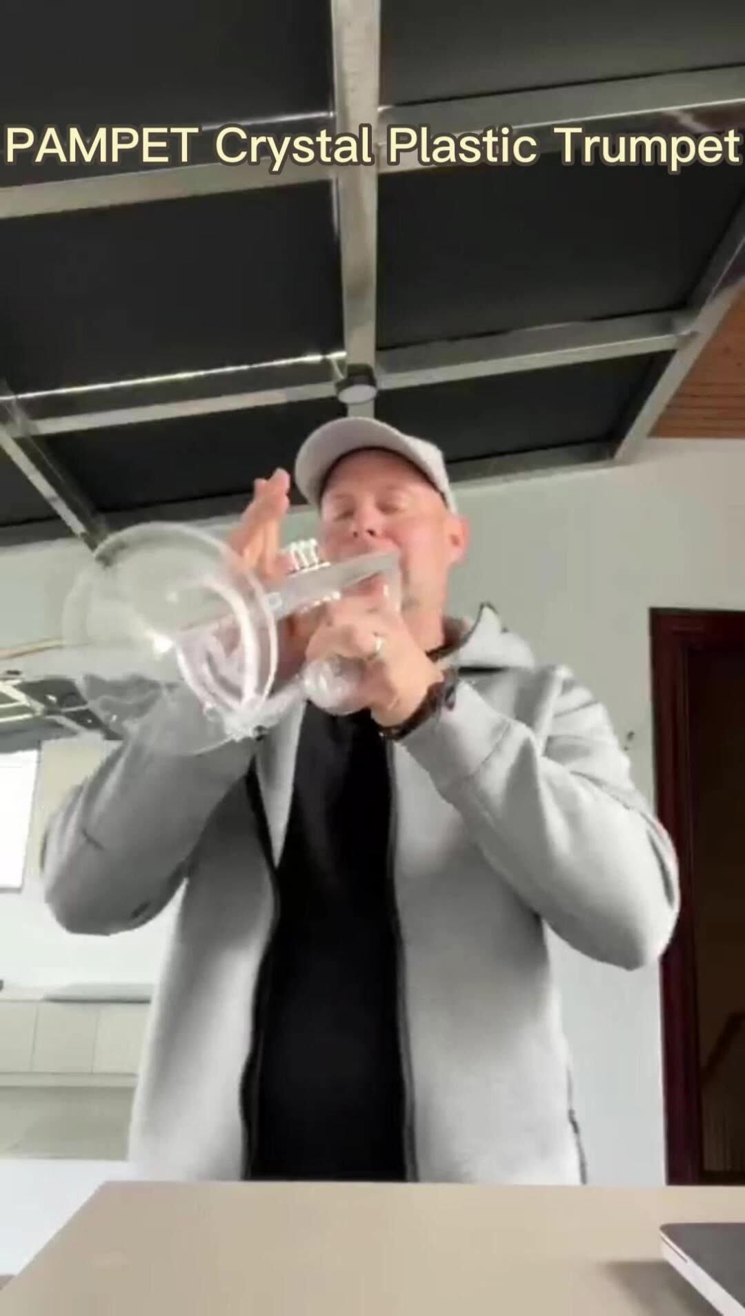 Factory Direct Oem New Crystal Abs C Key Trumpet And Plastic Trumpet Mute For Musical Beginner ...