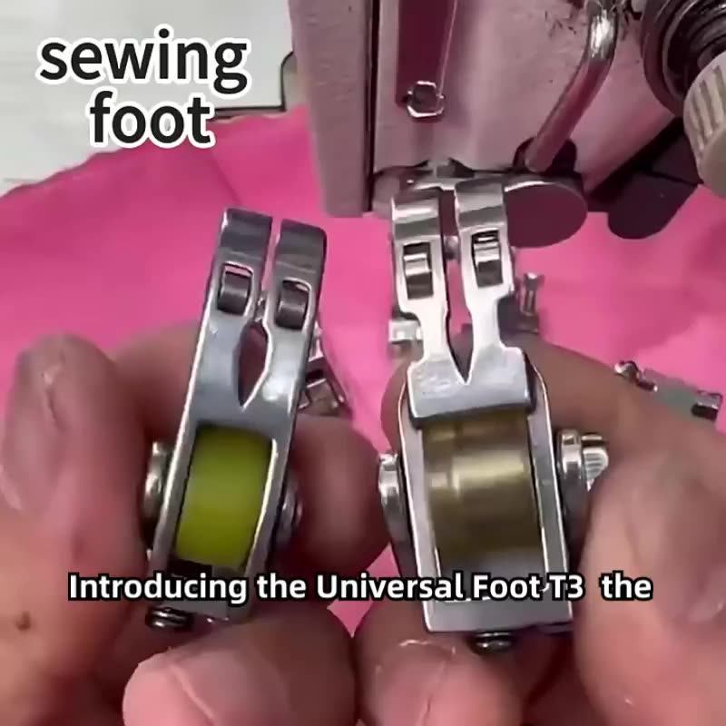 Universal Multifunctional T3 Zipper Foot New Condition Single-sided ...