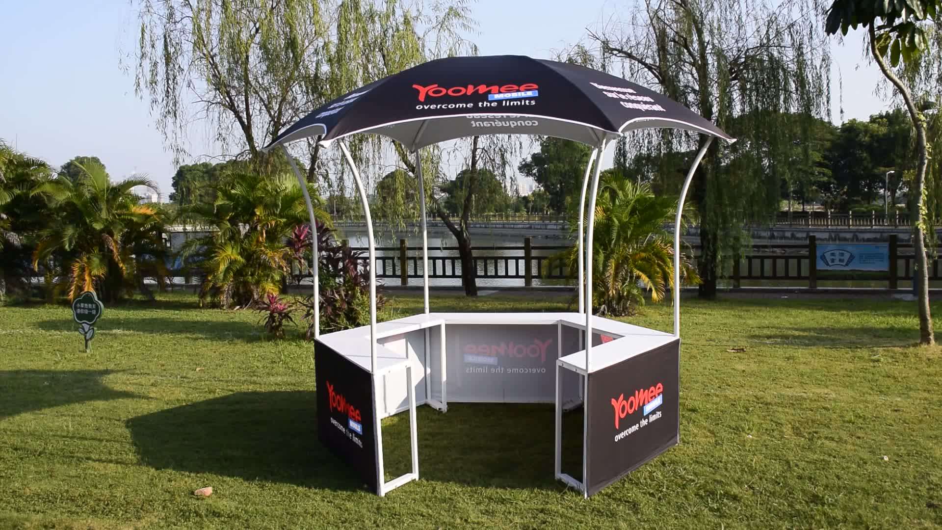 Promotion Portable Event Booth Outdoor Hexagonal Display Dome Tents For ...