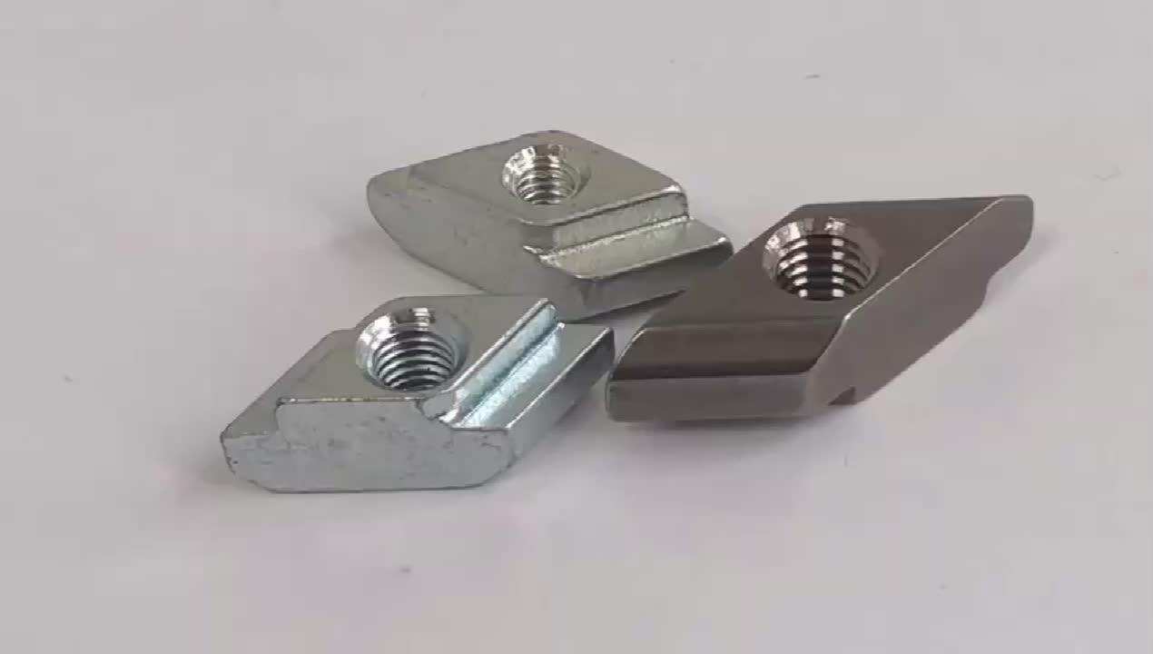 2a09-2h03 Aluminum Profile M4 M5 M6 Stainless Steel Rhombus Slide In T ...