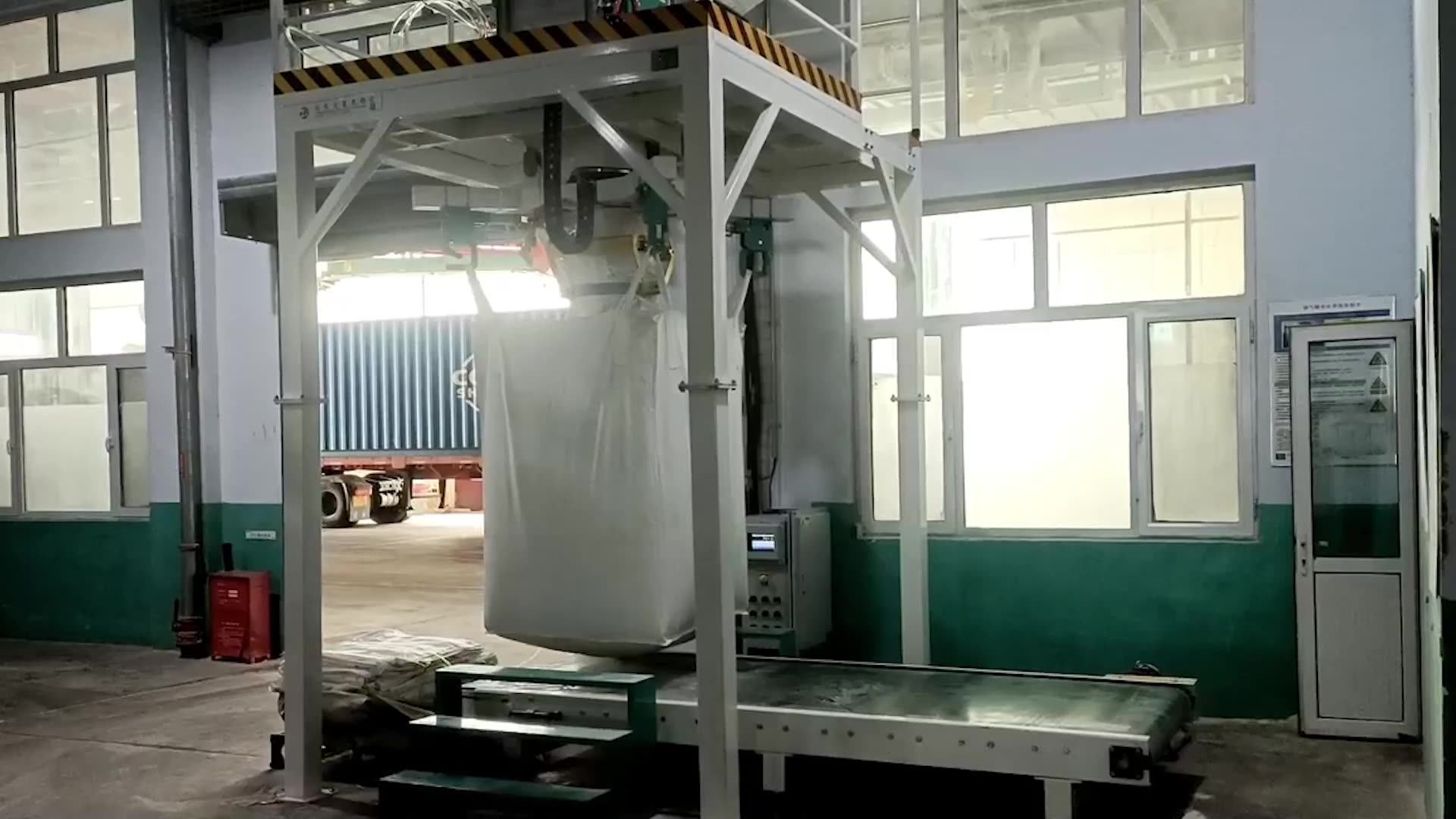 500kg To 2000kg Cement Jumbo Big Bag Weighing And Packing 1 Ton Bag ...