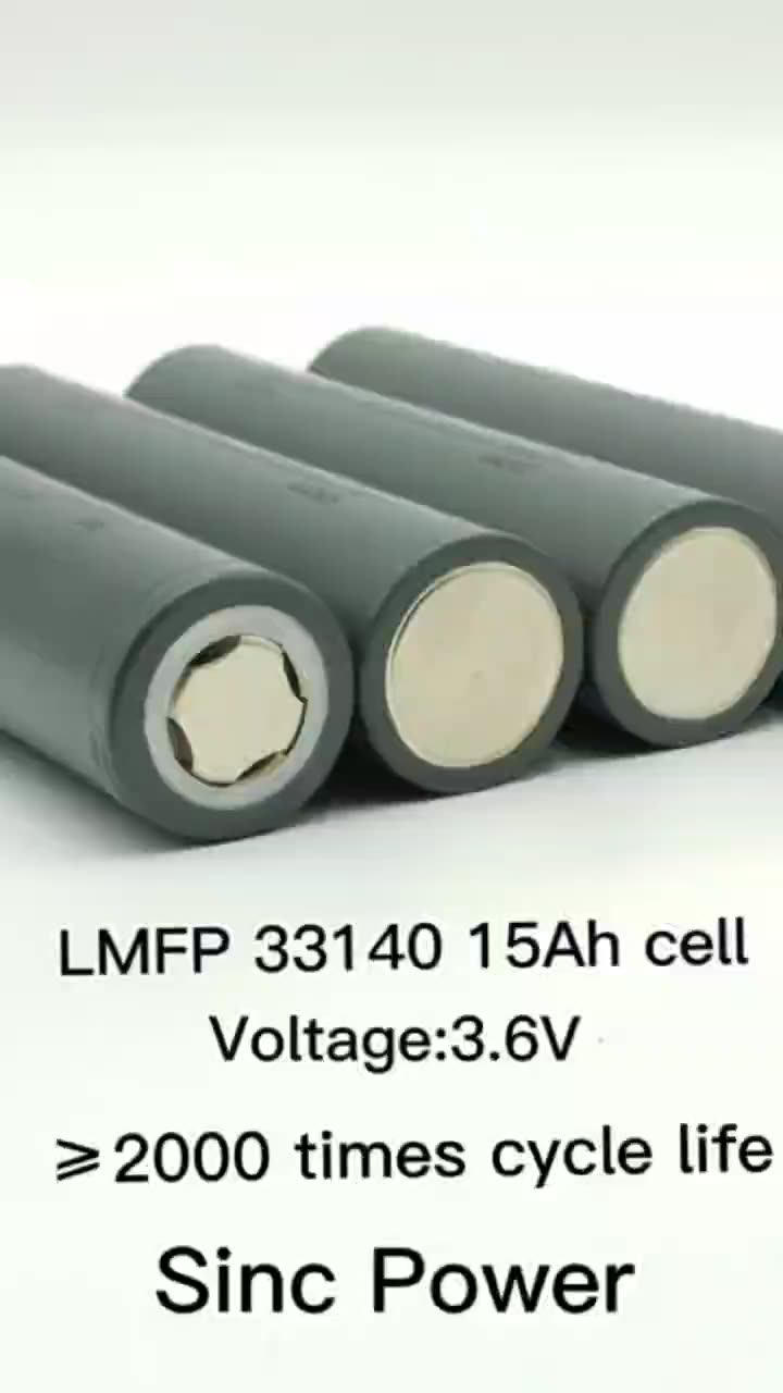 Hot Sale Lmfp Lifepo4 33140 3.6v 15ah Lithium Li Ion Battery Cells For ...