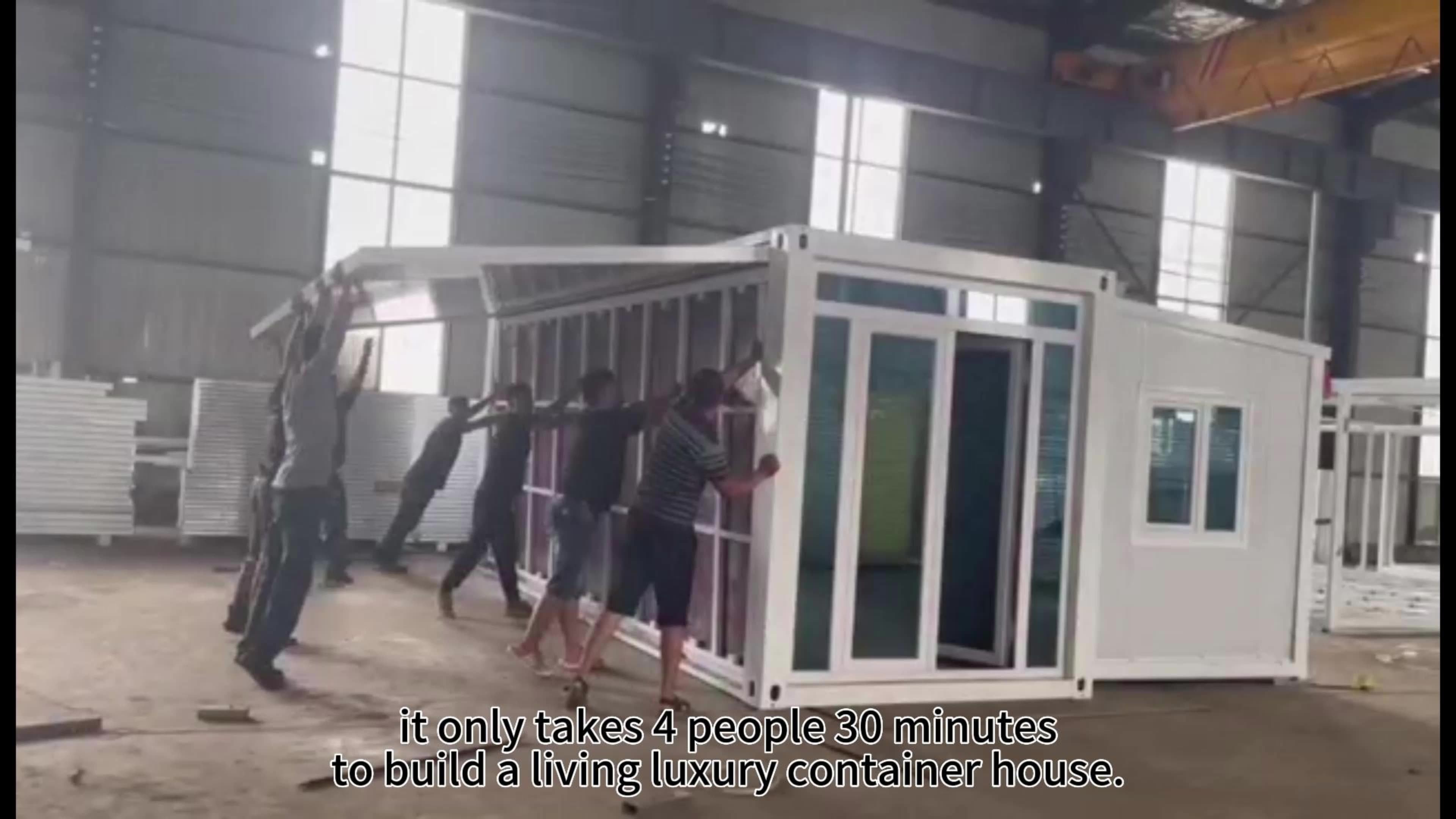 Modern Luxury Tiny Homes Easy Folding Prefab Modular Building House ...