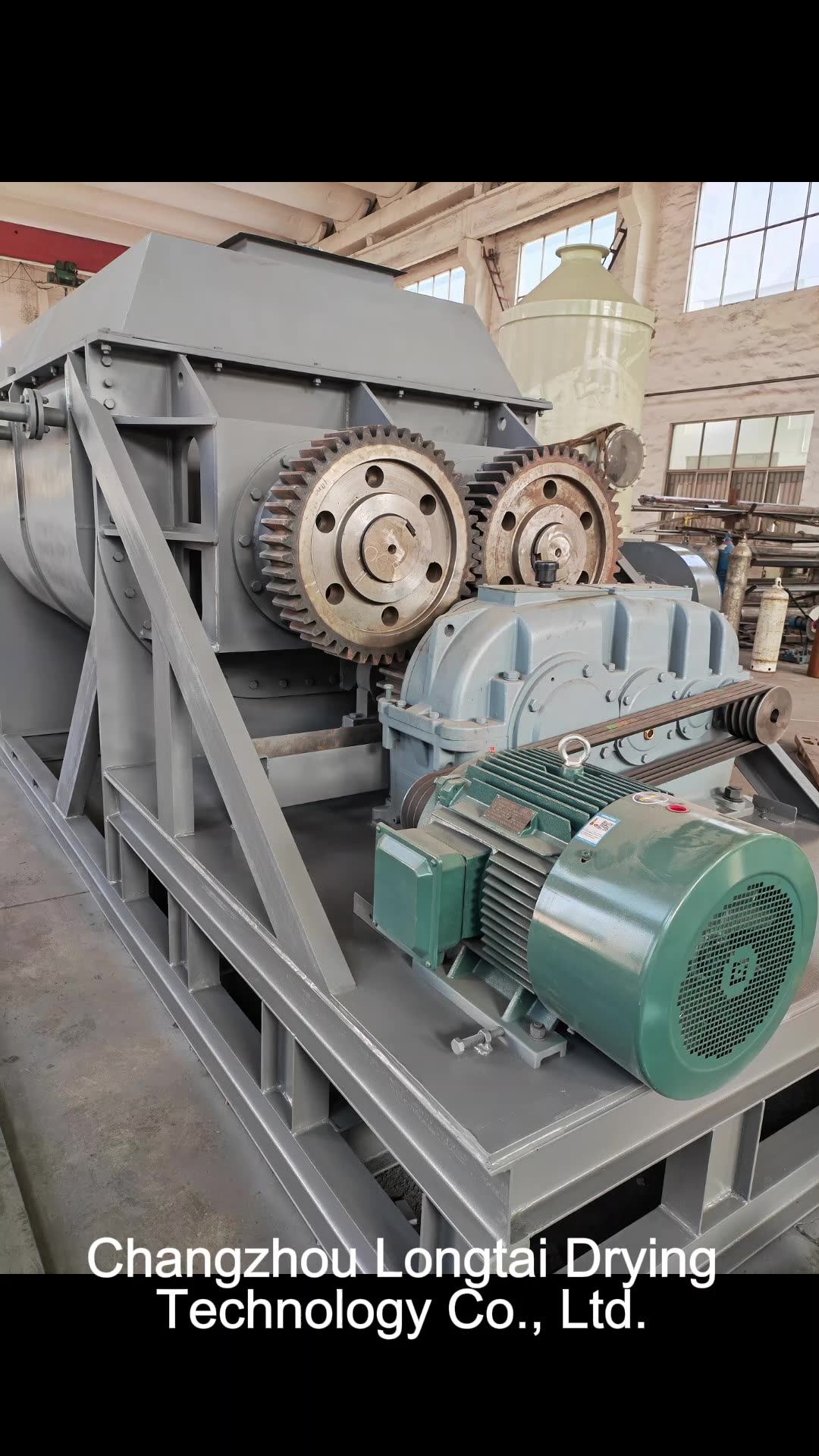 Biaxial Paddle Dryer Hollow Blade Dryer For Clay Chemical Dryer - Buy ...