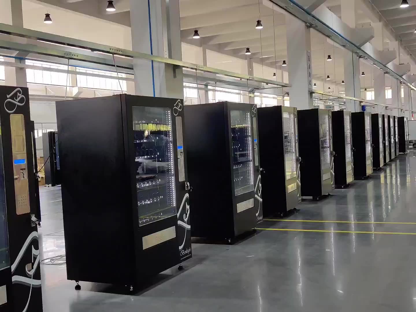 Jsbs Vcm-4000 Combo Snack Vending Machine Automatic Spiral Vending ...