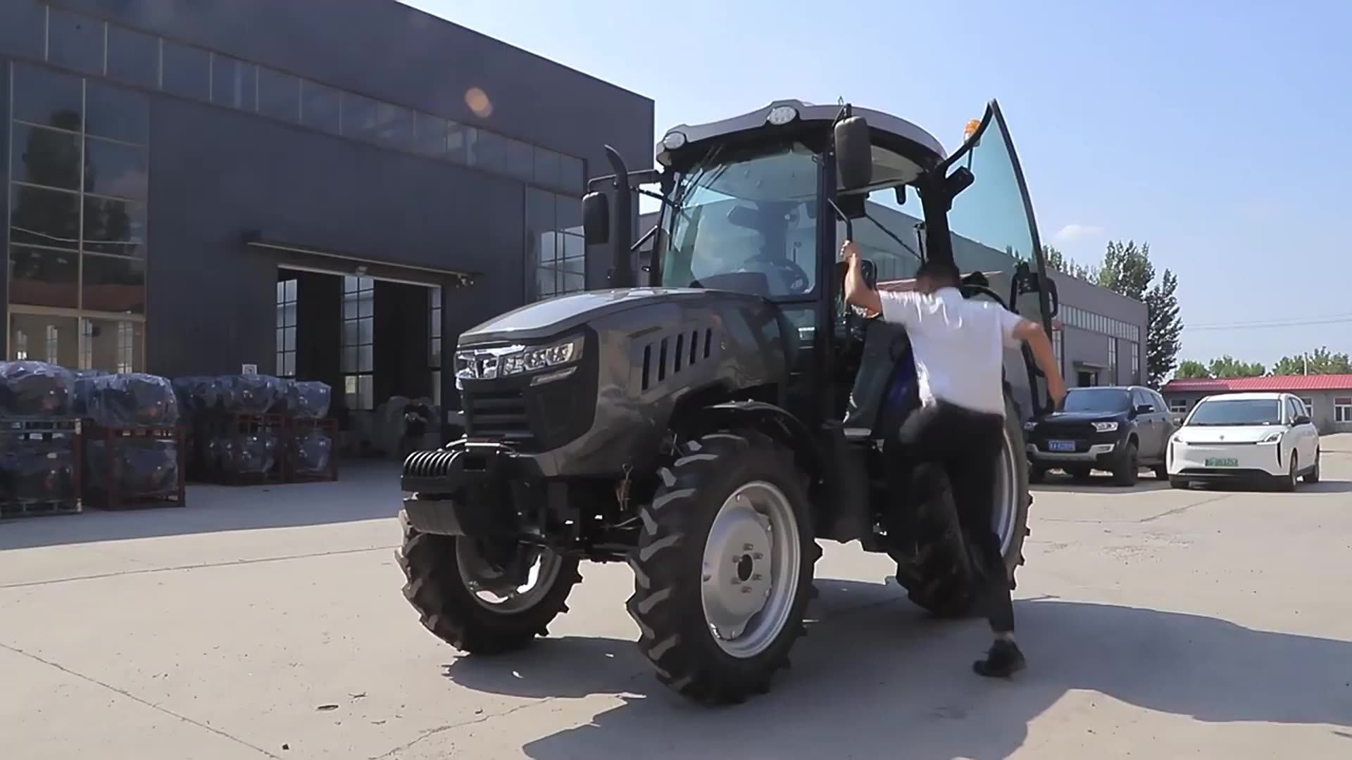 Foton Lovol Tractors For Agriculture 75hp Mini Euro5 Tractor Tractor ...