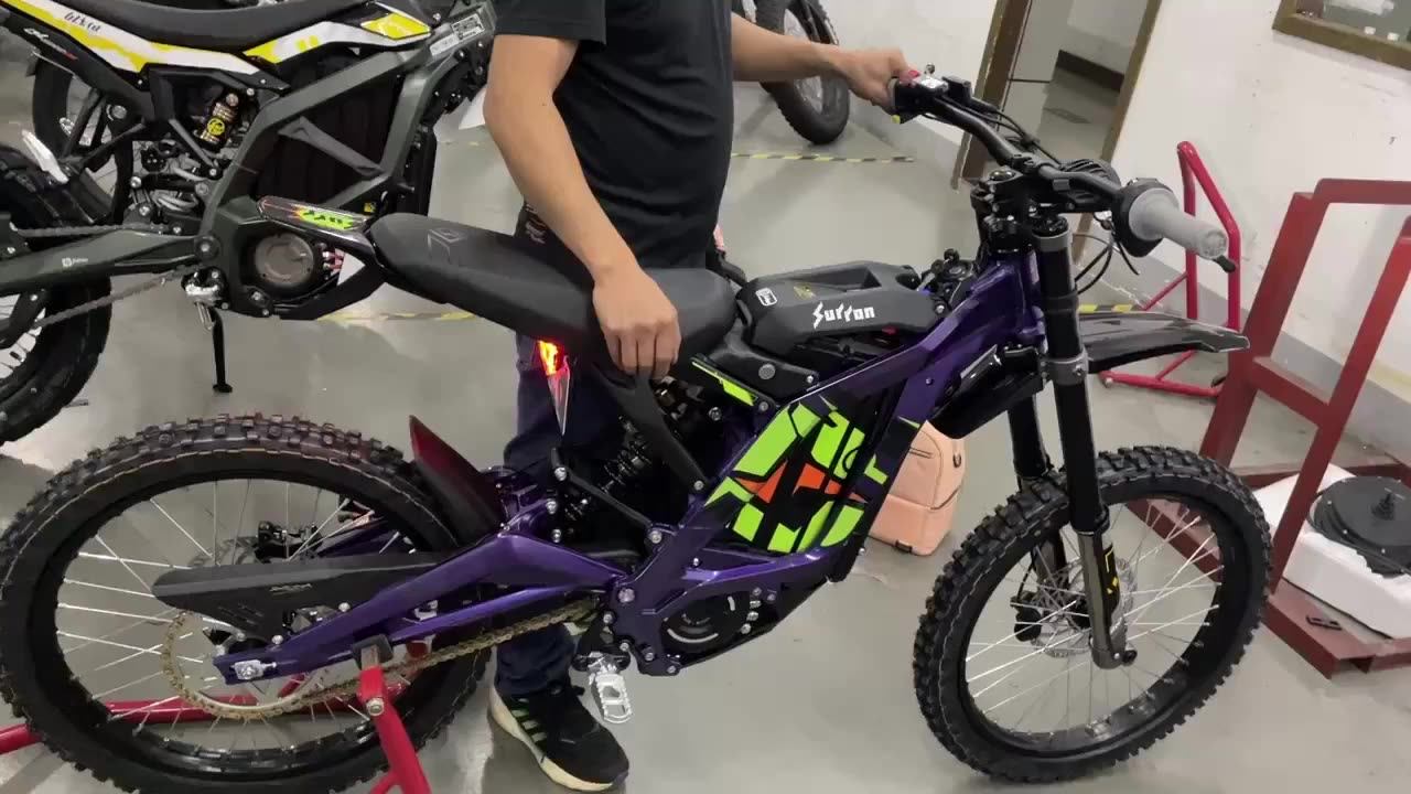 Electric Dirt Bike Surron Light Bee X 60v 6000w 40ah Suron Electric ...