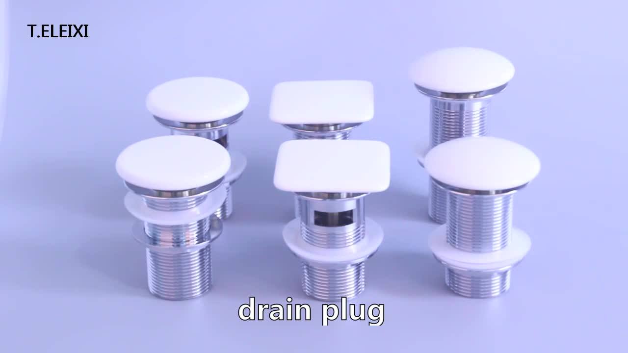 Circular Ceramic Cap Drain Plug For Sink - Buy Circular Ceramic Cap ...