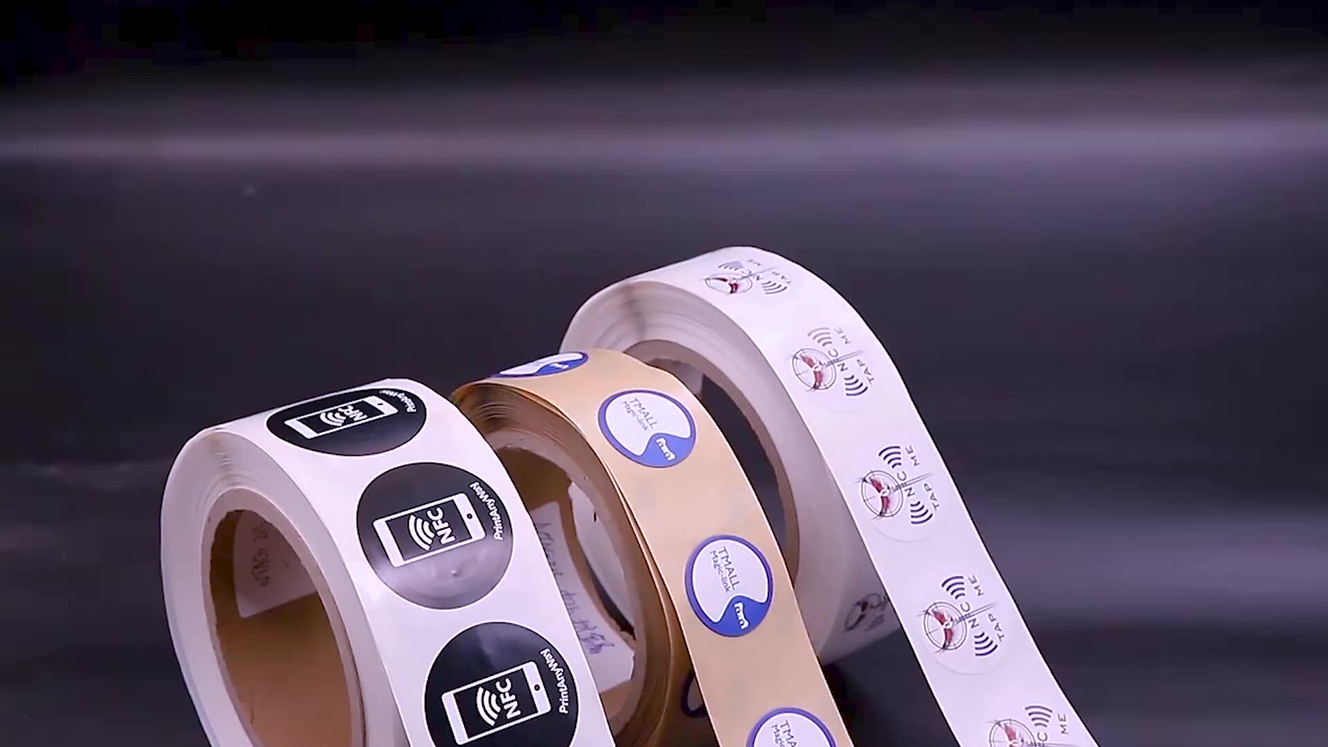 RFID NFC Tag/Sticker/Label Printable Custom Size for Link Sharing with ...