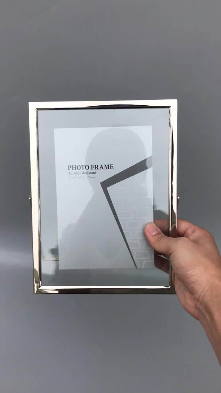 2018 New Style Metal Photo Frame,Stainless Steel Picture Frame,Silver ...