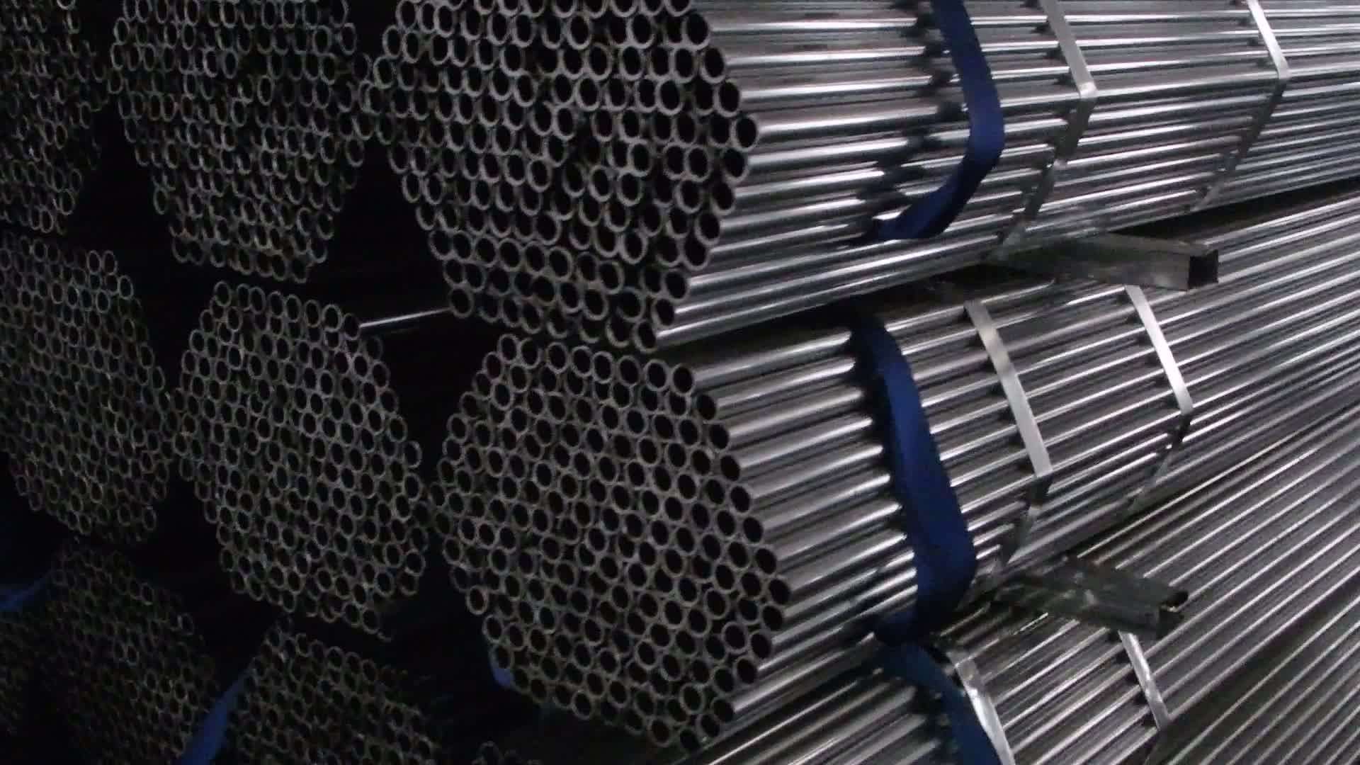 Galvanized Steel Pipe Zinc Coated Surface/ Gi Pipe / Galvanized Hollow ...