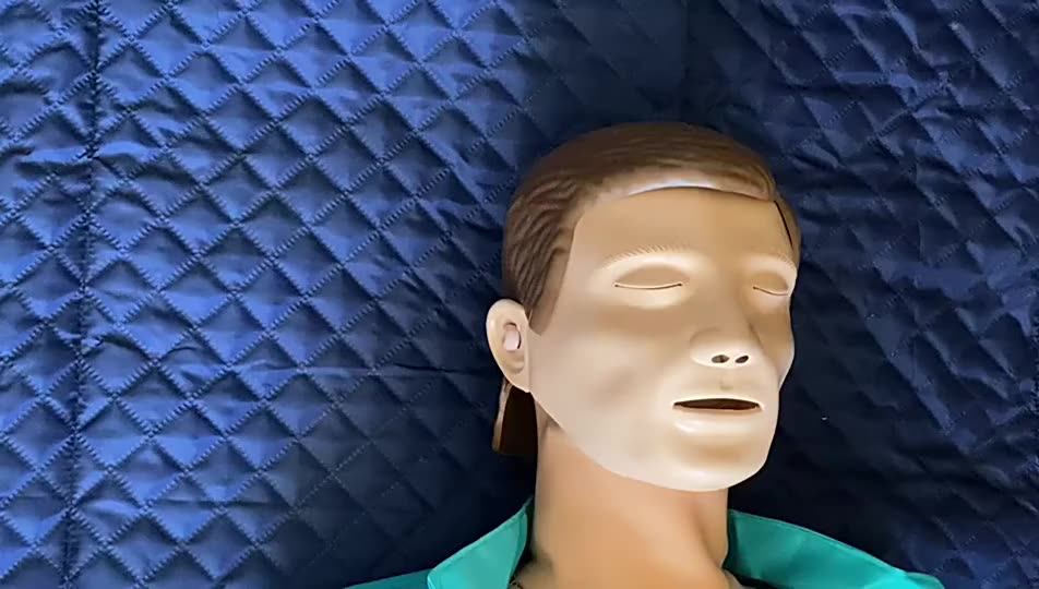 Cardio Pulmonary Resuscitation Model Half Body Cpr Manikin Kit First ...