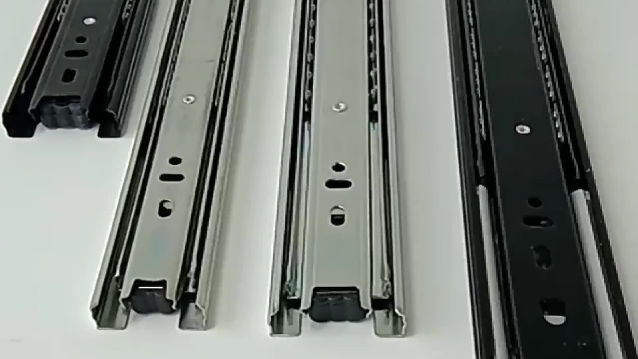 Buffering Shut Self Close Drawer Rail Auto Popup Hydraulic Telescopic ...