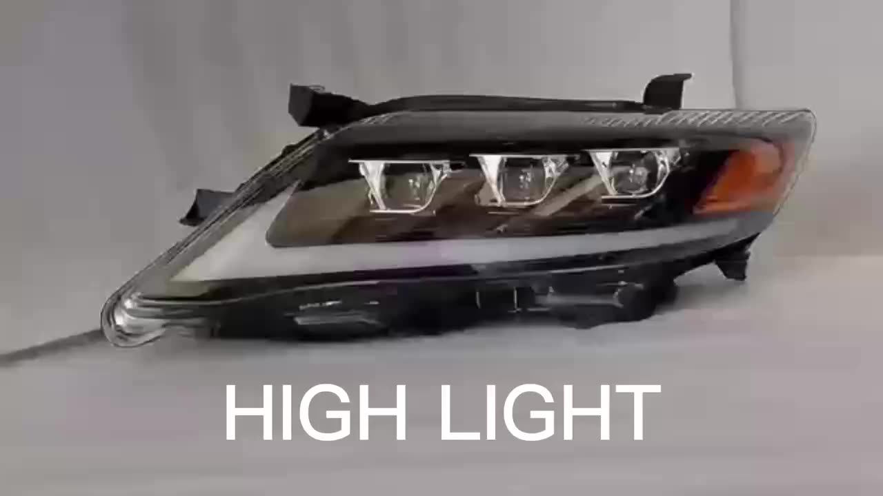 Mx Led Headlamp Modified Headlights For Toyota Camry 2007-2011 2012 ...